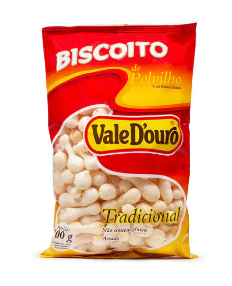 Biscoito Polvilho Vale D'ouro, 100g – Bembras Market